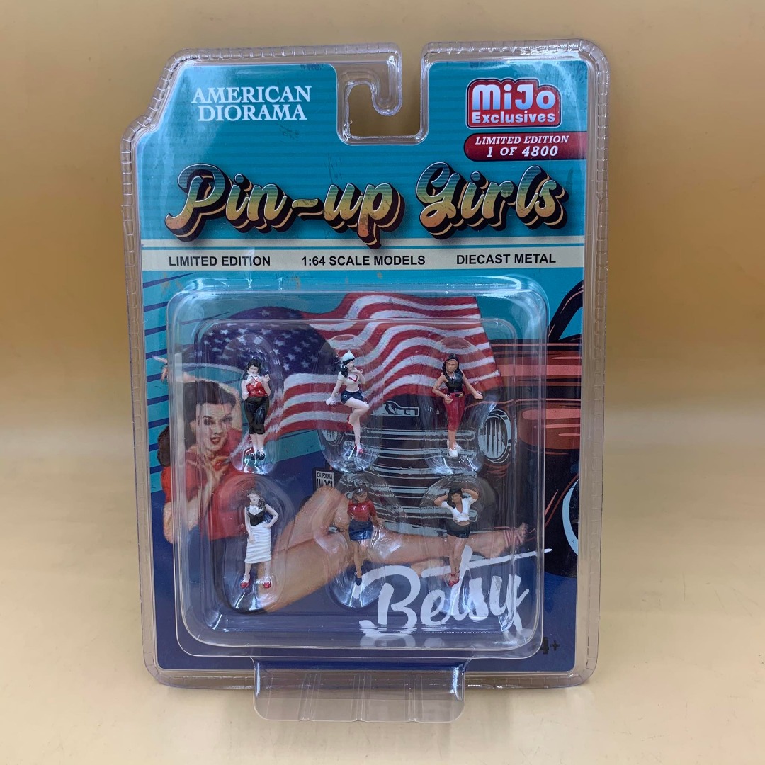 American Diorama 1/64 Scale Pin UP Girls Figure Set, Hobbies & Toys, Toys & Games on Carousell