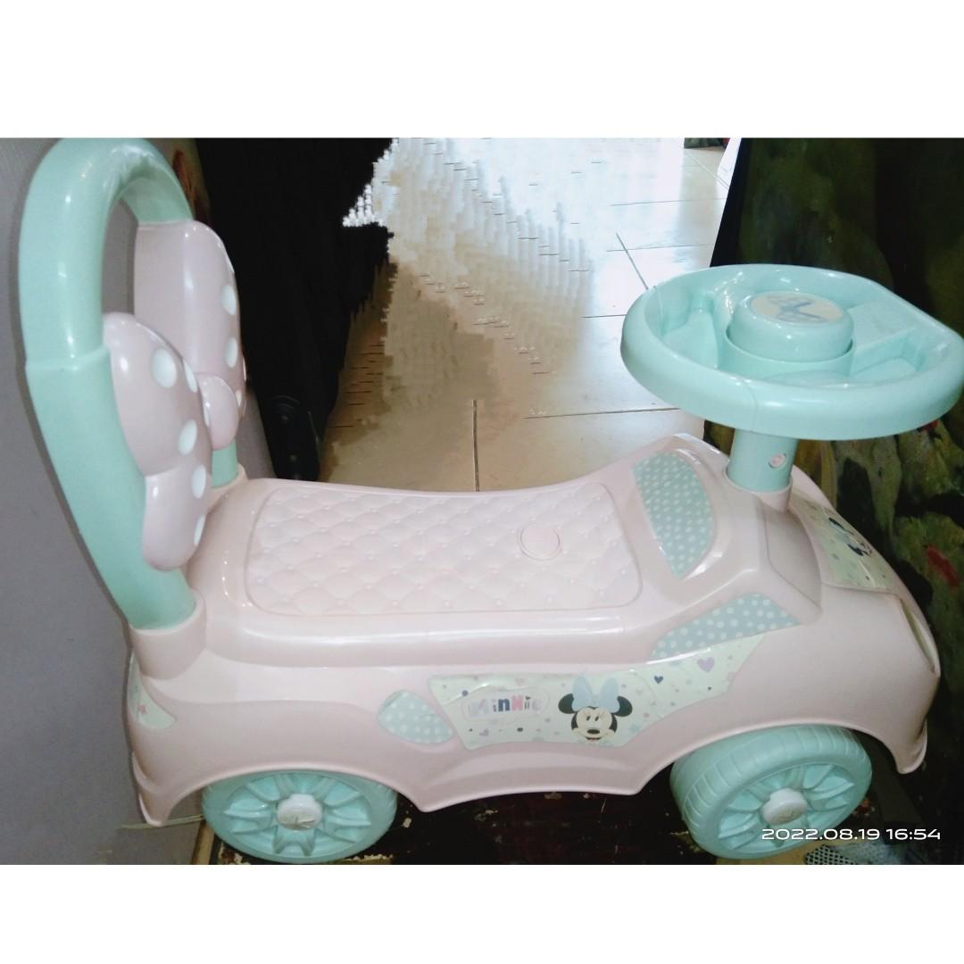 Anko Disney Minnie Mouse Ride On, Hobbies & Toys, Toys & Games on Carousell