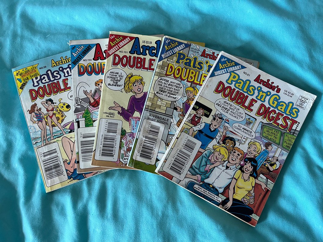 Archie Double Digest Comic, Hobbies & Toys, Books & Magazines, Comics ...