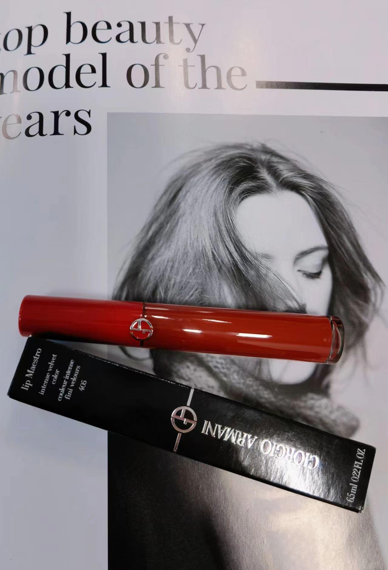 Armani #405 Lip Maestro Lip Color Full Size, Beauty & Personal Care ...