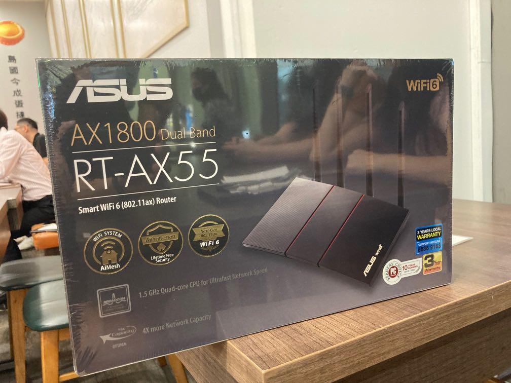 Asus Router RT-AX55, Computers & Tech, Parts & Accessories, Networking ...