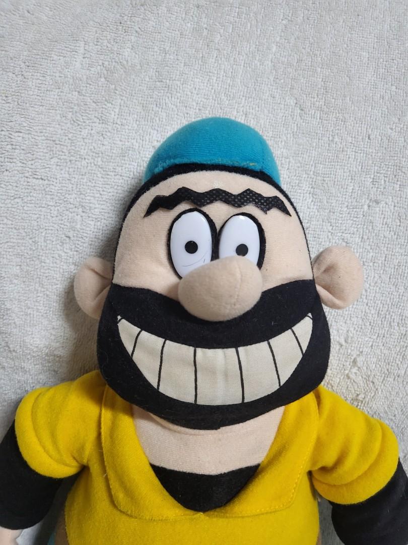 Authentic Rare Vintage Popeye - Bluto / Brutus Plush Soft Toy, Hobbies ...