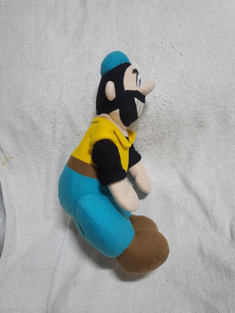 Authentic Rare Vintage Popeye - Bluto / Brutus Plush Soft Toy, Hobbies ...