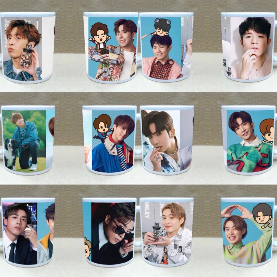 代購Baby Mirror 水杯/姜濤/姜B/Anson Lo/AL/Edan/呂爵安/Anson Kong/AK/Ian/陳卓賢/Jer/柳應廷, 興趣及遊戲, 收藏品及紀念品, 韓流 ...