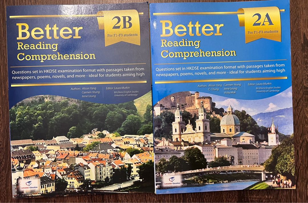 Better Reading Comprehension 2A2B兩本, 興趣及遊戲, 書本 & 文具, 書本及雜誌 - 補充練習 ...
