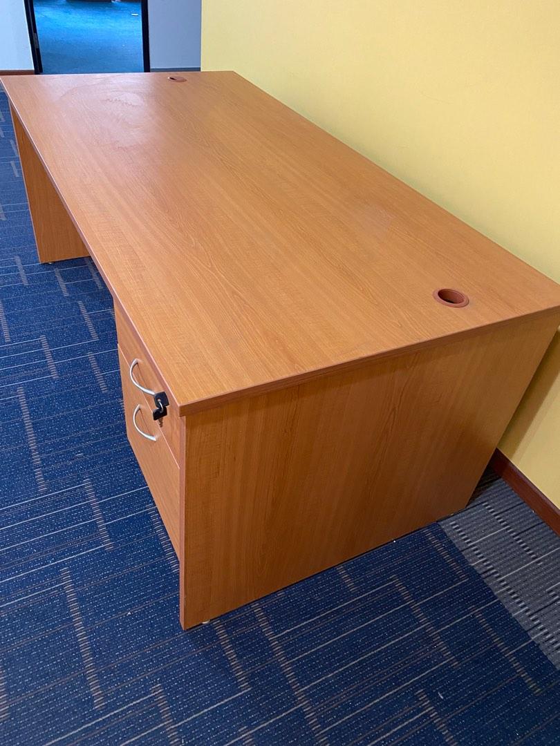 Big Office Table, Furniture & Home Living, Furniture, Tables & Sets on ...