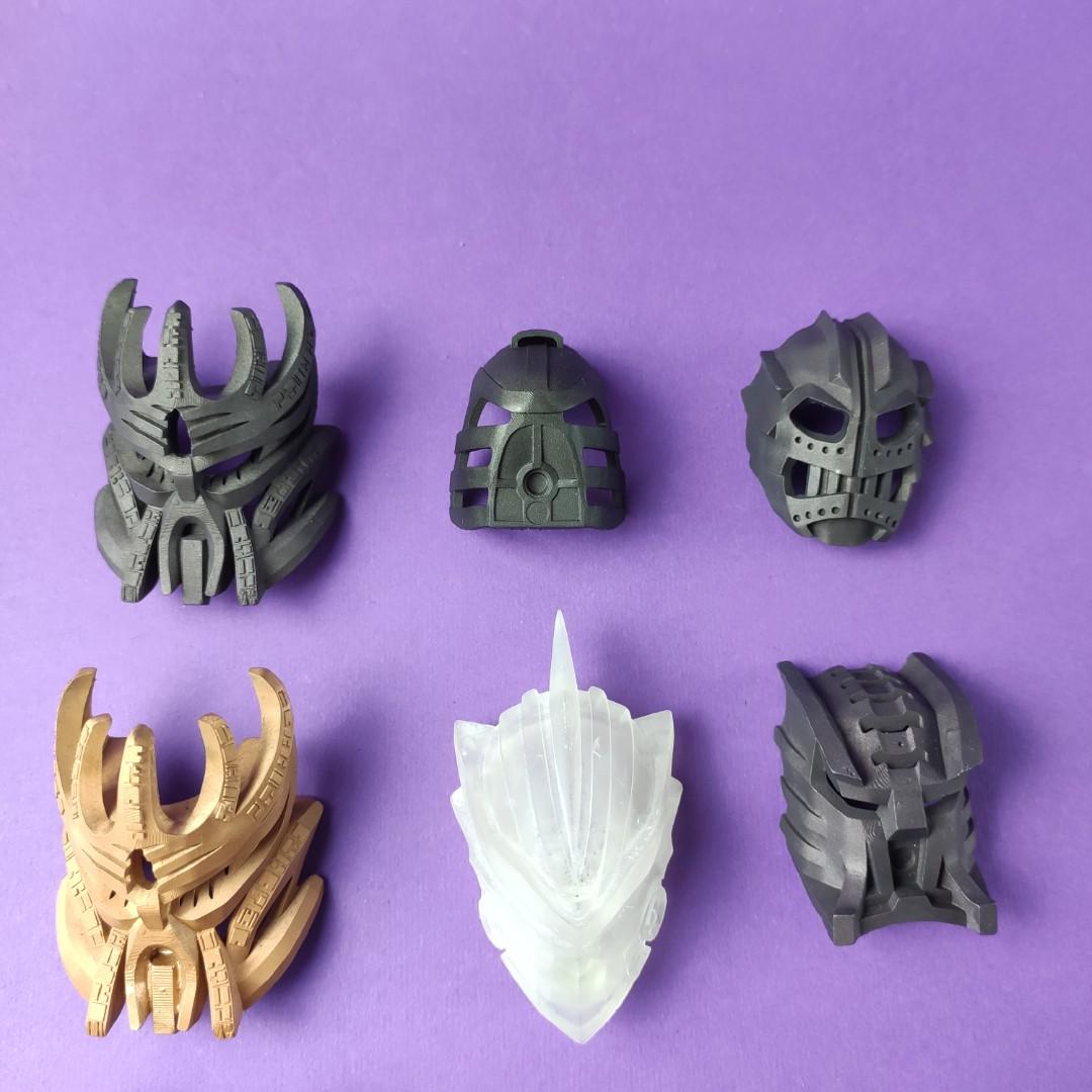 Bionicle Custom Mask, Hobbies & Toys, Toys & Games on Carousell