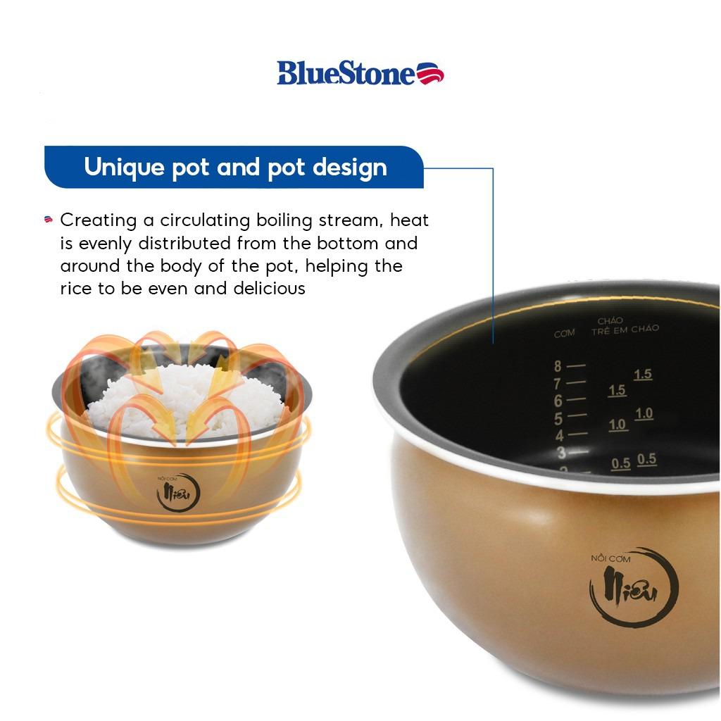 BlueStone Electric Rice Cooker 1.5L - RCB-5949 (VN touch panel), TV ...