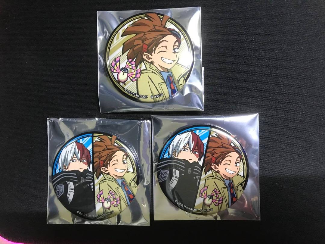 BNHA World Heroes Mission Movie Tower Records Round Can Badge / MHA ...