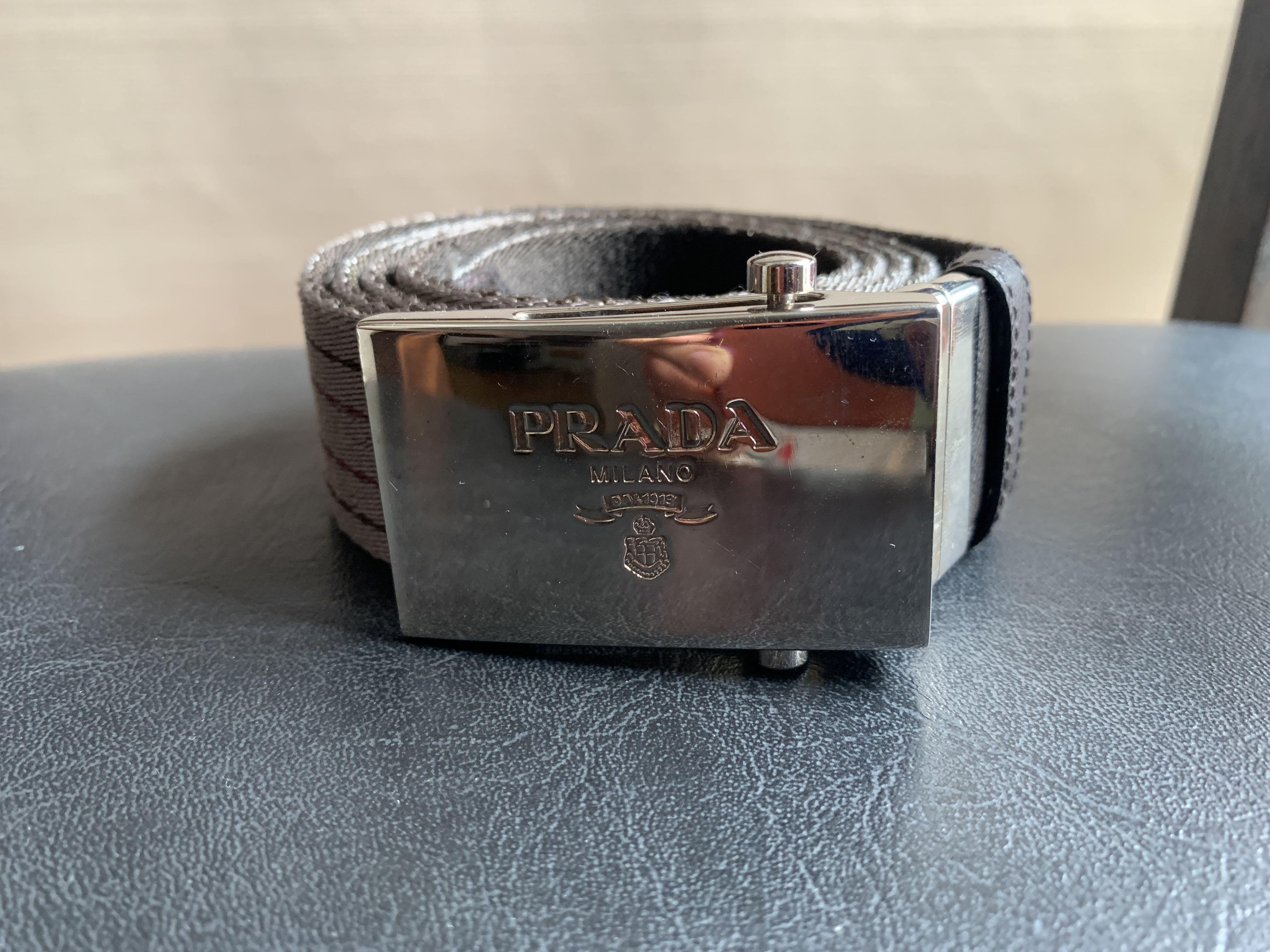 Brand New Prada Belt, Men's Fashion, Watches & Accessories, Belts on ...