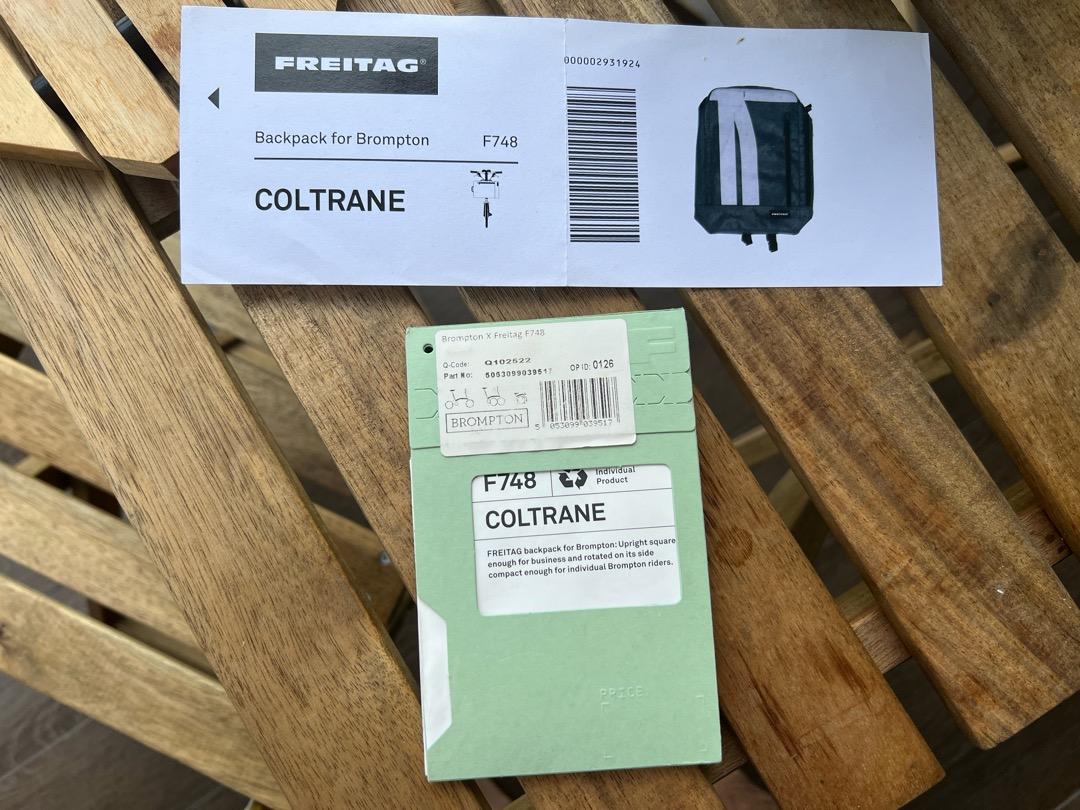 Brompton Freitag F748 Coltrane Backpack, Men's Fashion, Bags, Backpacks ...