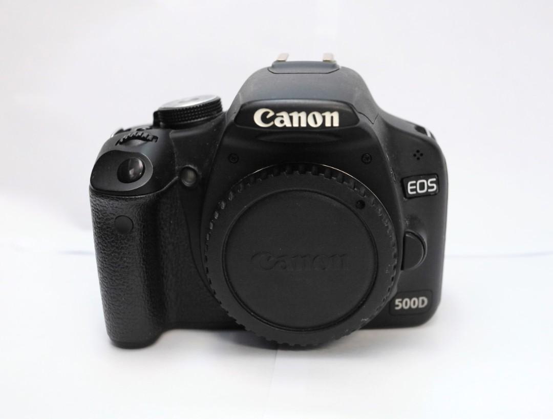 Canon 500D 15.1 megapixel EF DSLR body - READ, Photography, Cameras on ...