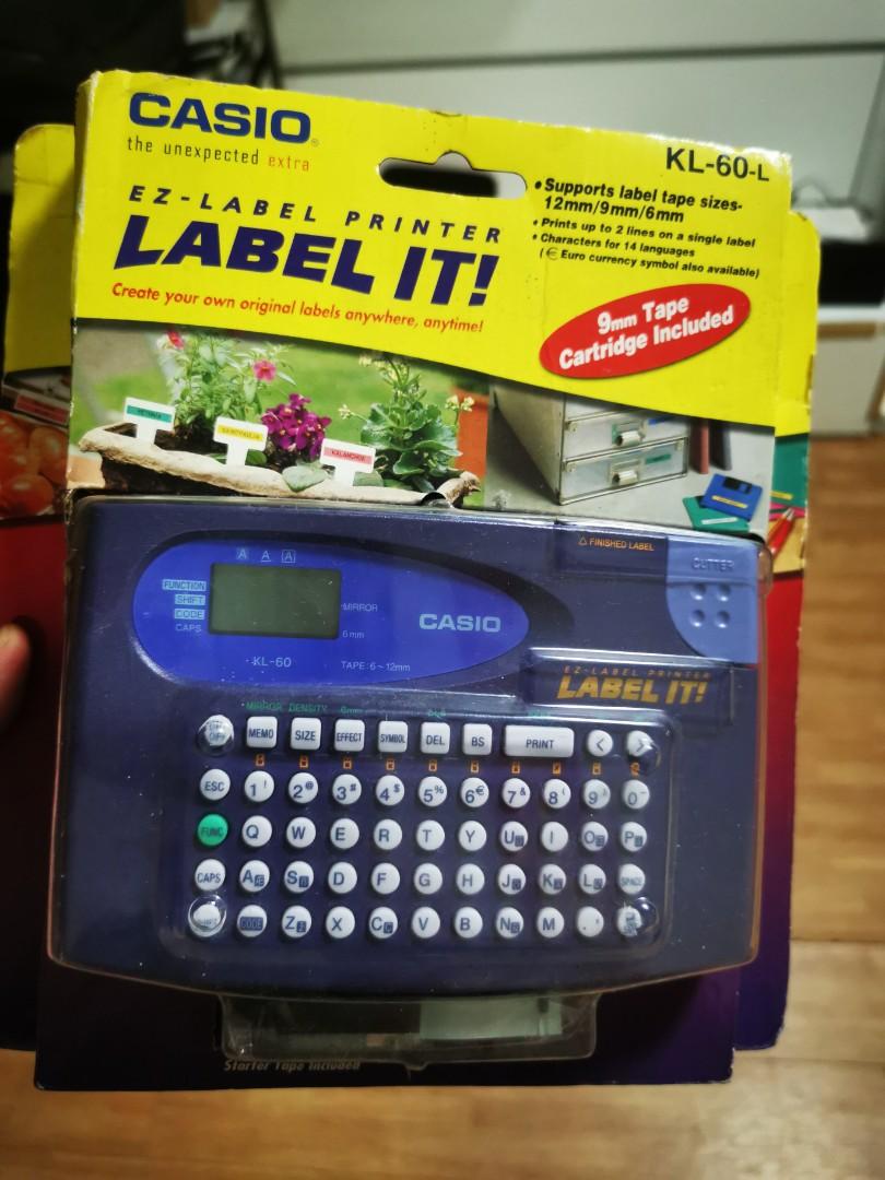 Casio Label Printer, Computers & Tech, Printers, Scanners & Copiers on Carousell