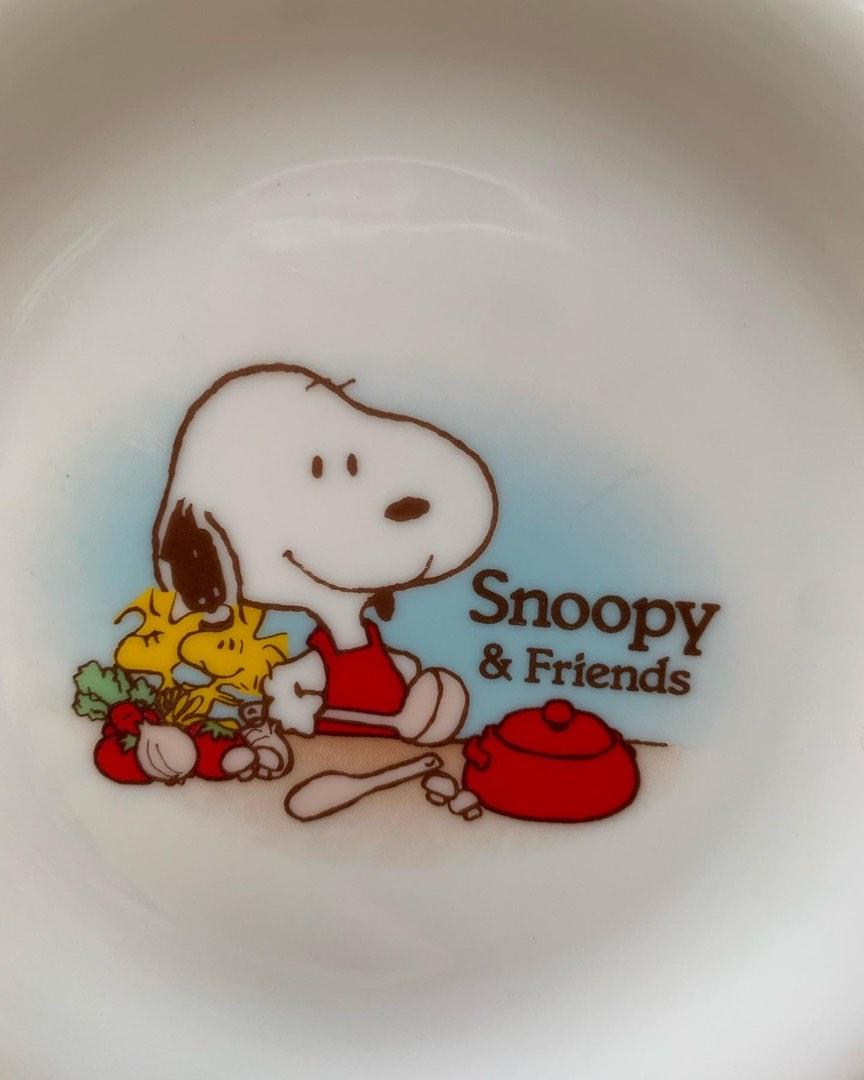 Ceramic Porcelain Snoopy and Friends dessert Plate, Hobbies & Toys ...