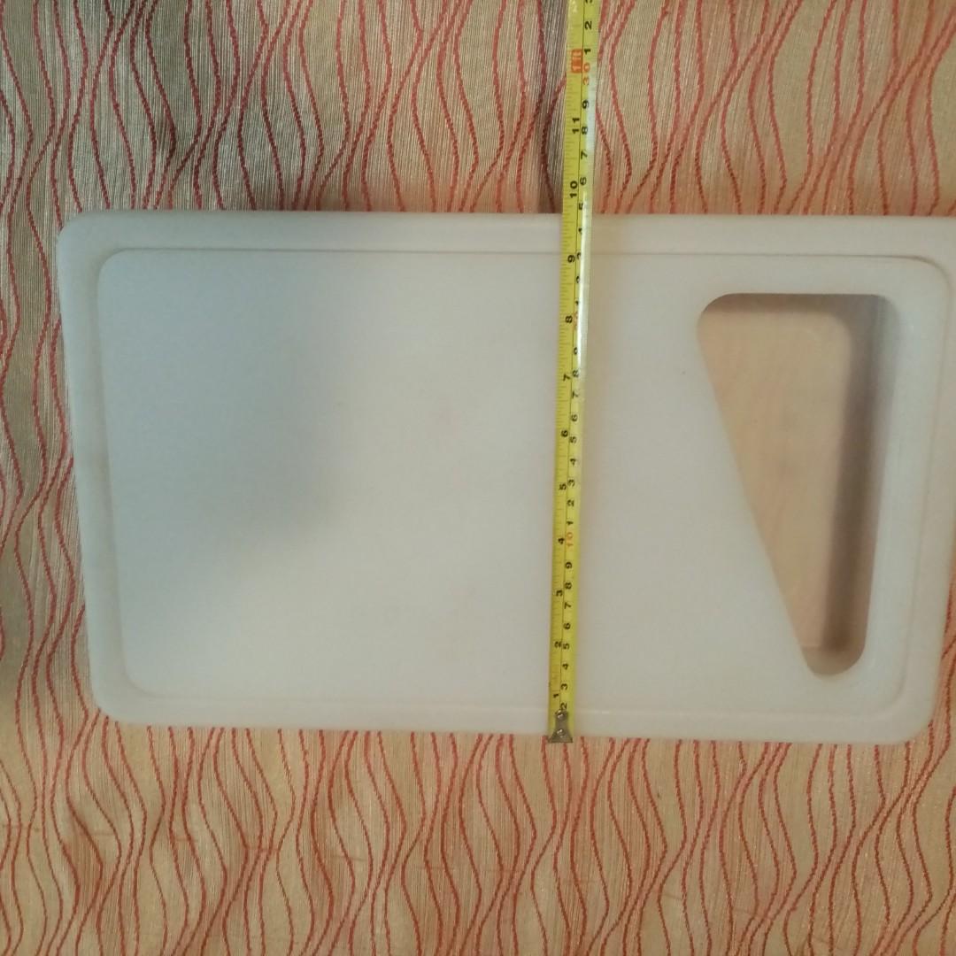 Chopping board with removable container, Furniture & Home Living ...
