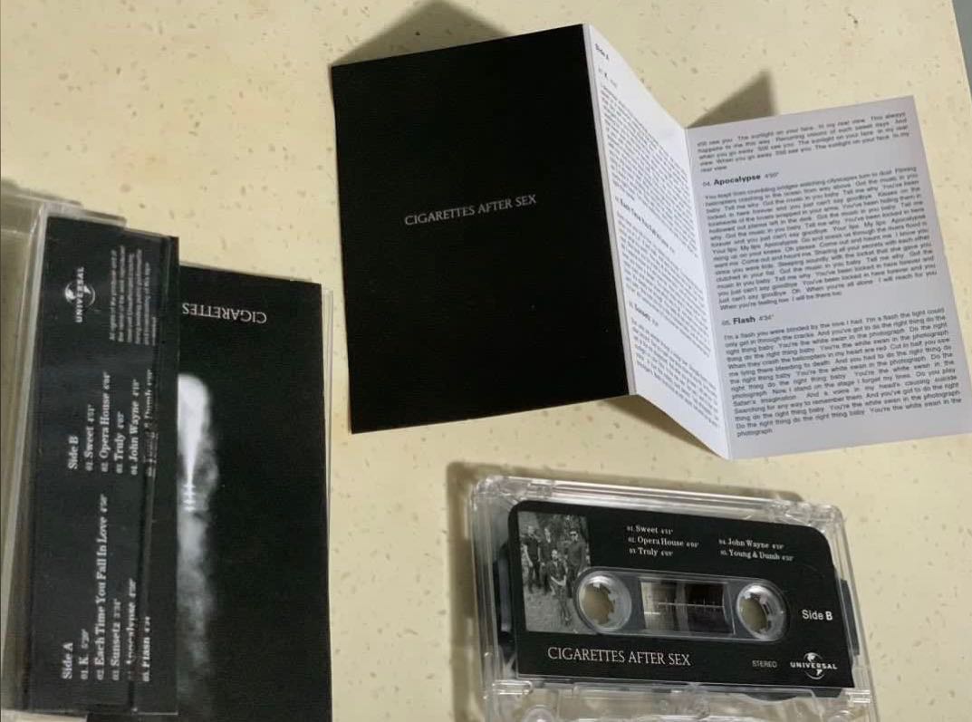 Cigarettes After Sex Cassette Tape Hobbies And Toys Music And Media Cds
