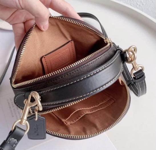 Coach Signature Round Canteen Bag, Women's Fashion, Bags & Wallets ...