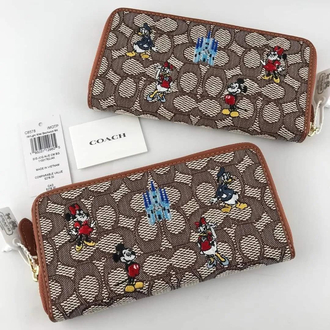 Coach x Disney wallet, Women's Fashion, Bags & Wallets, Wallets & Card ...