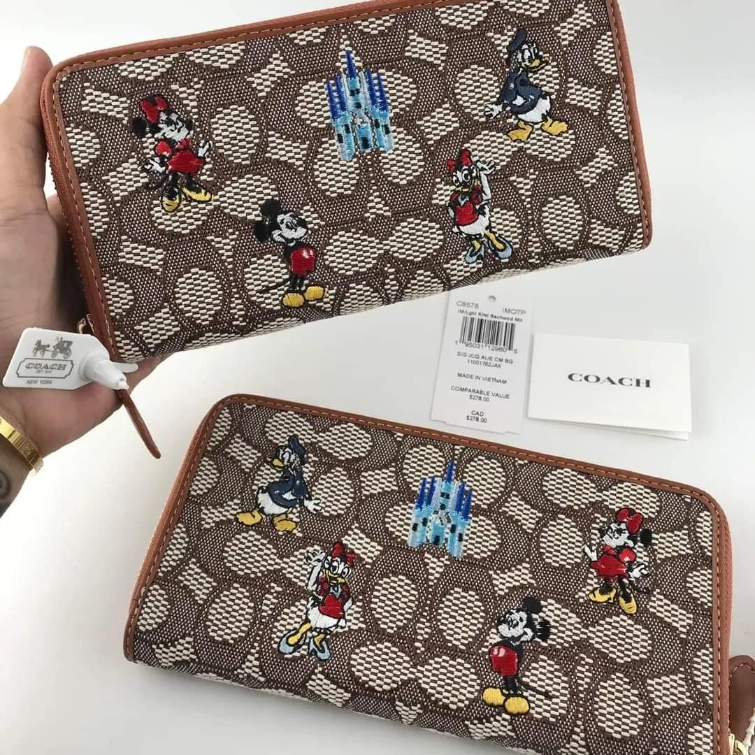 Coach x Disney wallet, Women's Fashion, Bags & Wallets, Wallets & Card ...