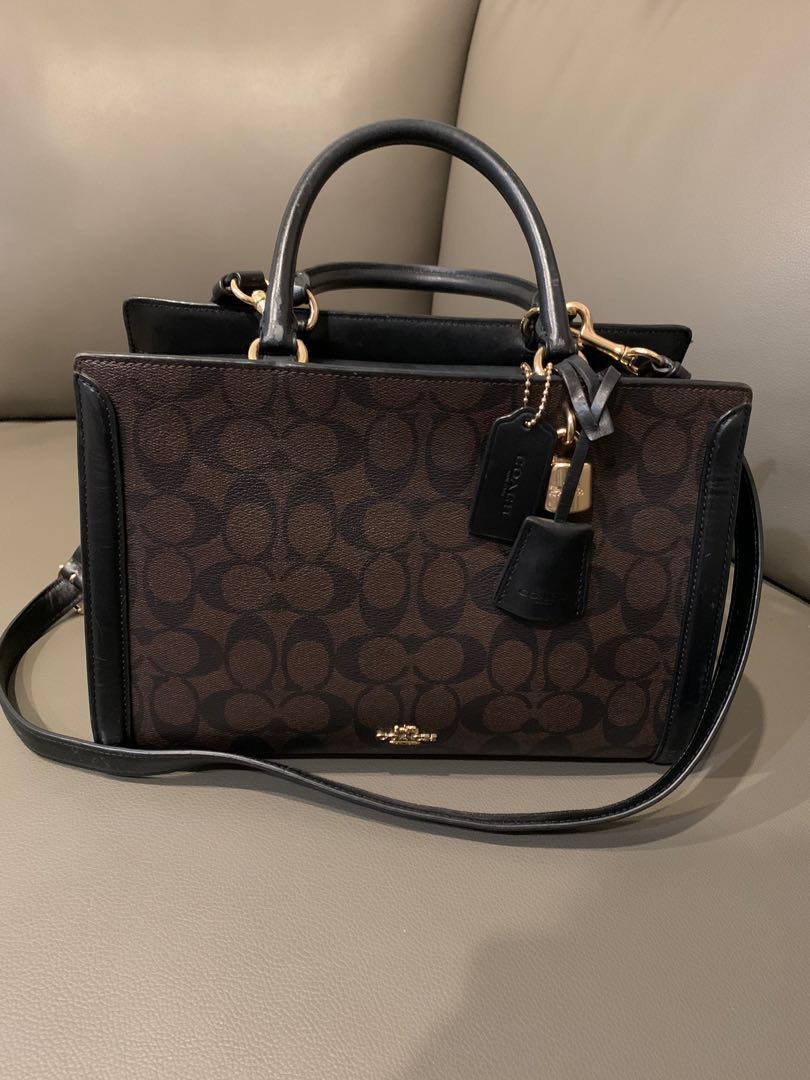 COACH Zoe Carryall, Women's Fashion, Bags & Wallets, Shoulder Bags on ...
