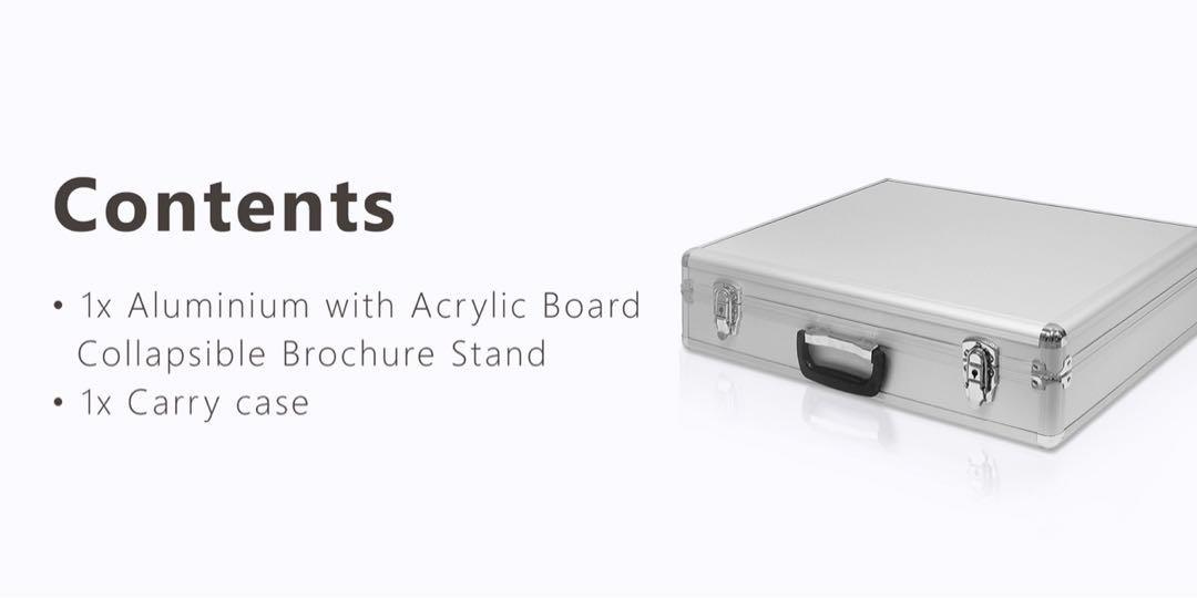 Collapsible Display stand with carry case, Furniture & Home Living ...