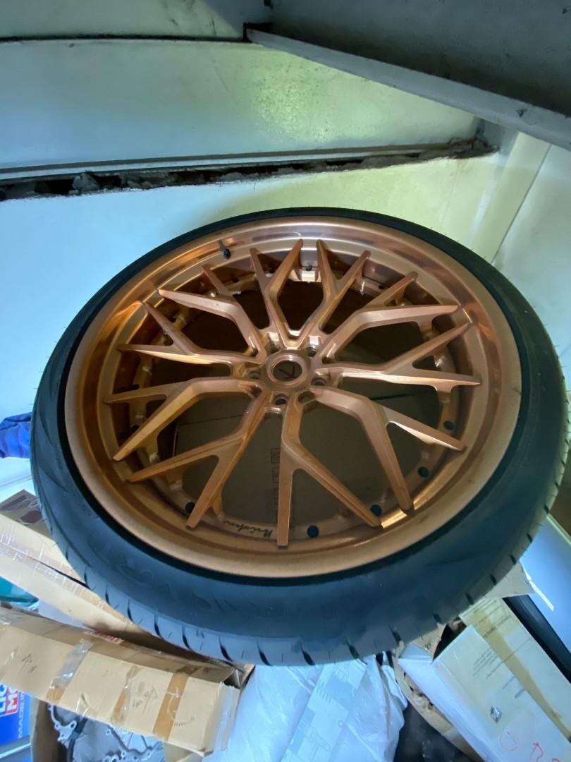 Custom Forged 24" Brixton Forged 3pcs Rims For Lamborghini Urus & Audi ...