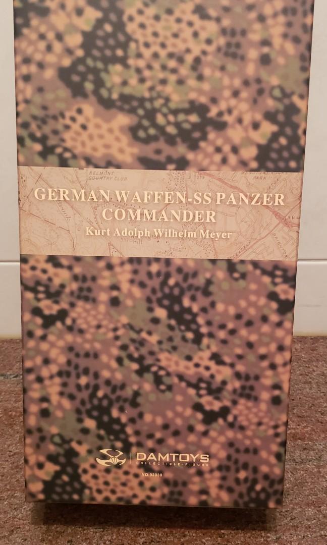 Damtoys 1/6 WWII German Waffen SS Panzer Commander Meyer 裝甲邁爾, 興趣及遊戲 ...