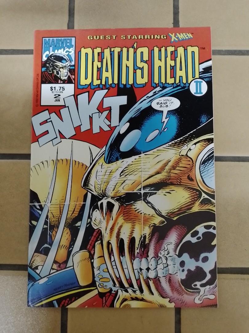 Death's Head II #2 ( Liam Sharp - Cover Art ) Marvel UK, Hobbies & Toys ...