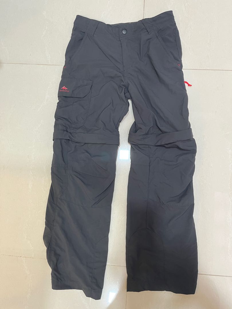 Decathlon kids modular hiking trousers / pants, Babies & Kids, Babies ...