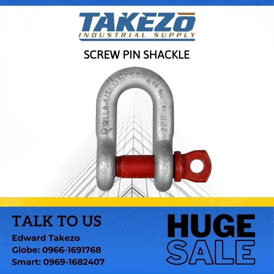 Dee Screw Pin Shackle | D Shackle, Commercial & Industrial, Industrial ...