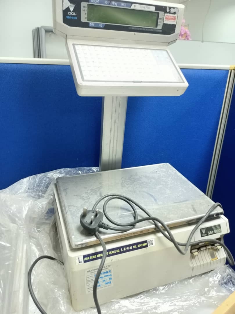 Digi SM-500 Digital Label Scale for Weighing (DIGI JAPAN), Health ...