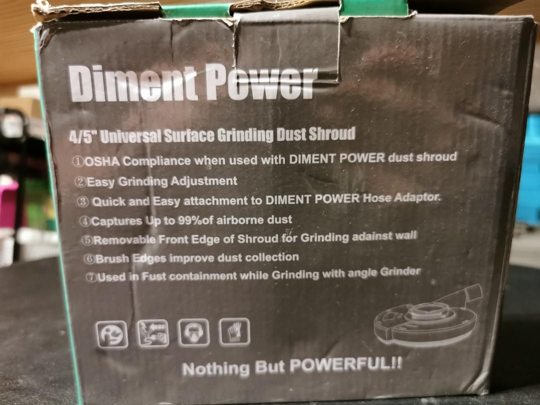 Diment Power Dust Shroud, Furniture & Home Living, Home Improvement ...