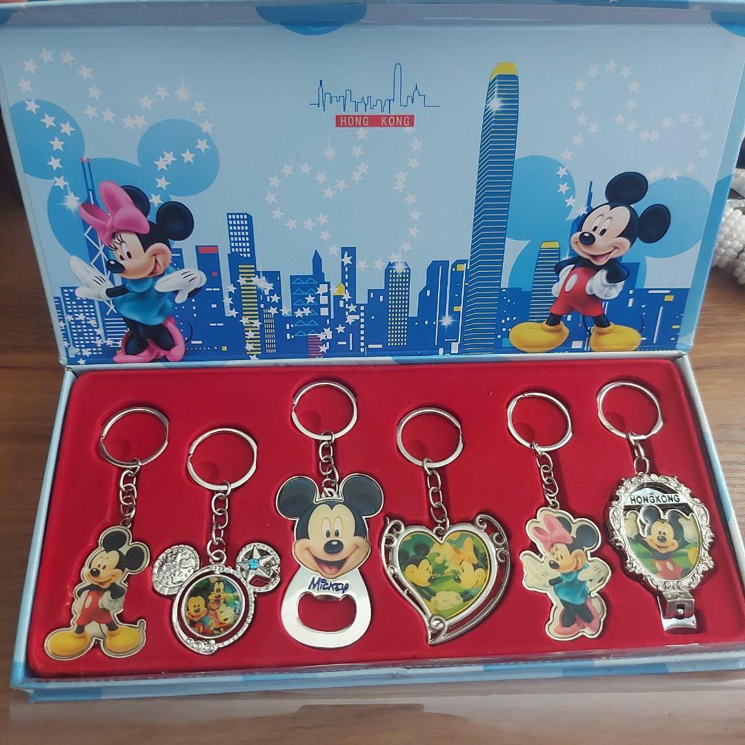Disney keychain -mickey mouse (few items already bought), Hobbies ...