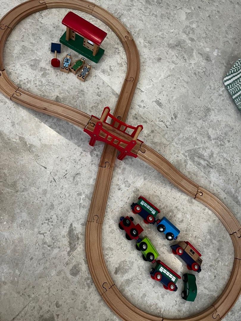 ELC wooden rail toy Set, Hobbies & Toys, Toys & Games on Carousell