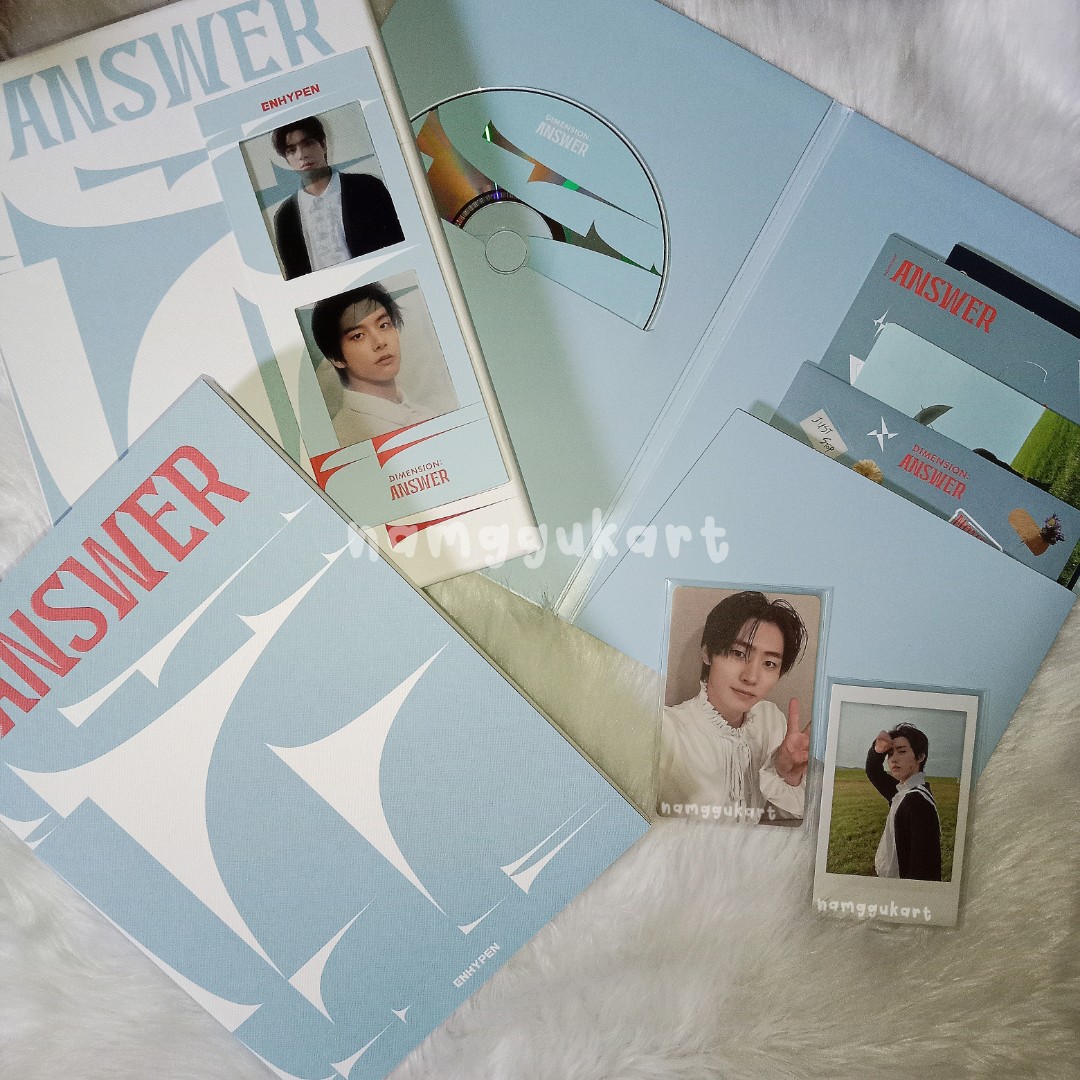 ENHYPEN DIMENSION ANSWER ALBUM, Hobbies & Toys, Memorabilia ...