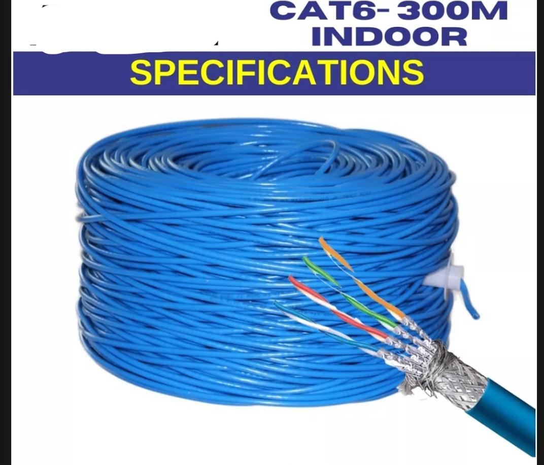 Ethernet Cable CAT6E- 300 meters, Computers & Tech, Parts & Accessories ...