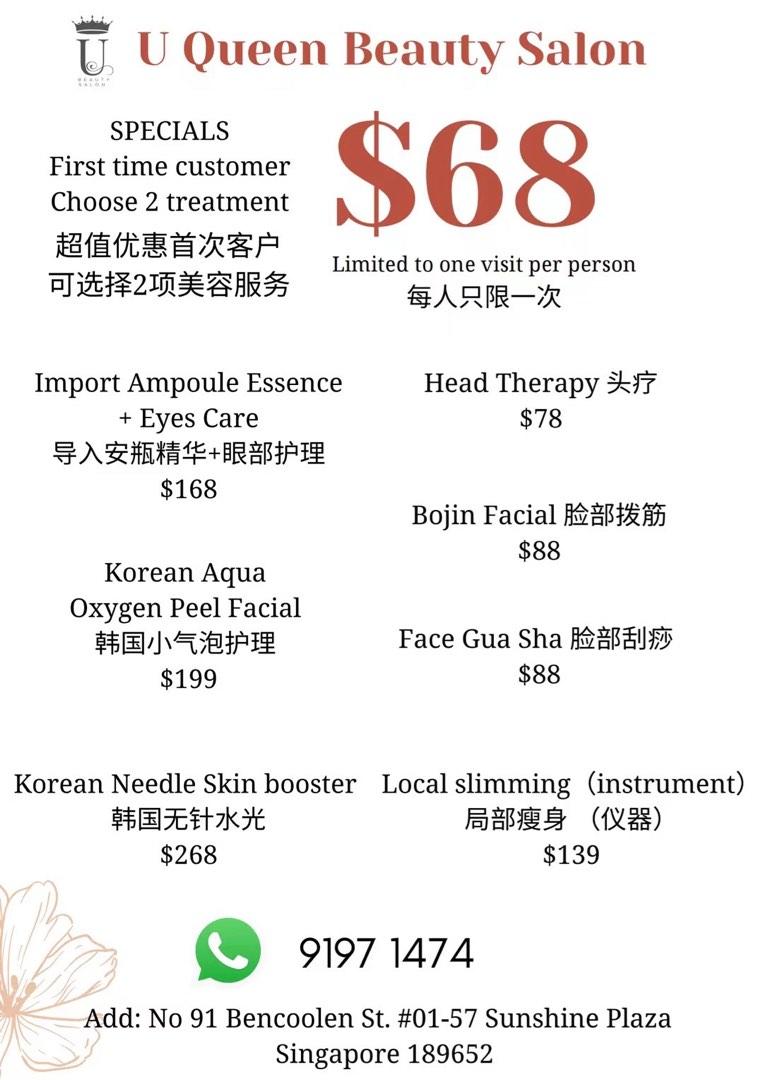 Facial Special Promotion, Beauty & Personal Care, Face, Face Care on ...