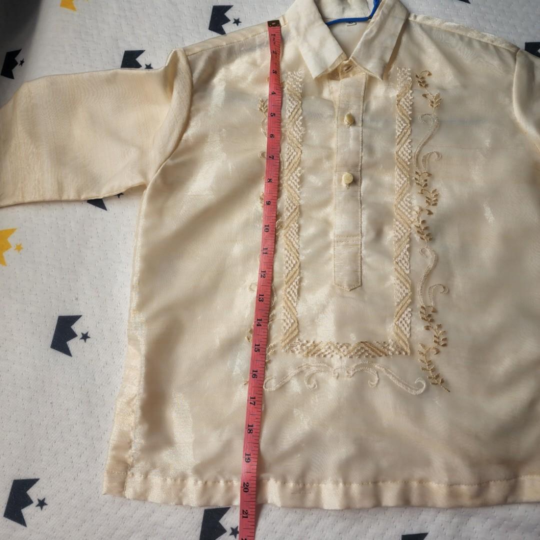 Filipino Barong Tagalog for Kids, Babies & Kids, Babies & Kids Fashion ...