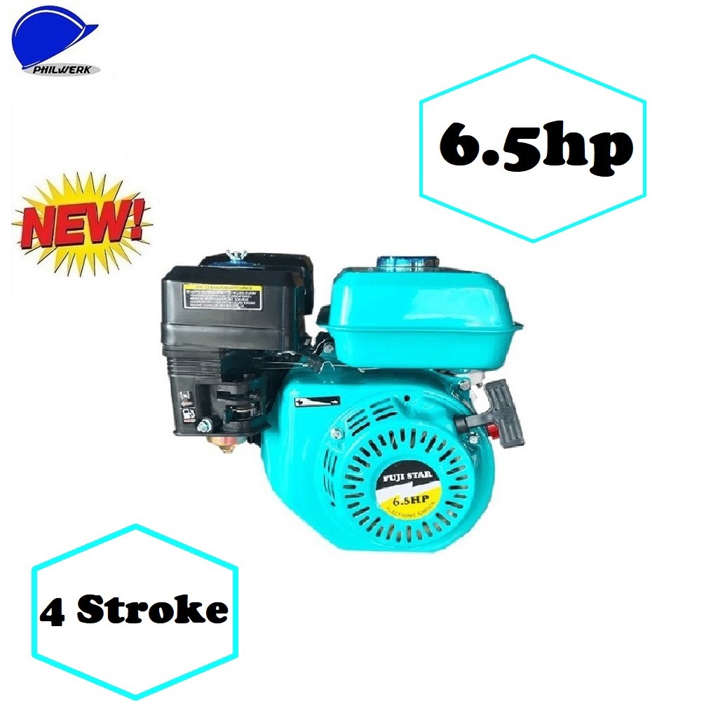 Fuji Star Gasoline Engine 6.5HP 4 Stroke (High Speed), Commercial ...