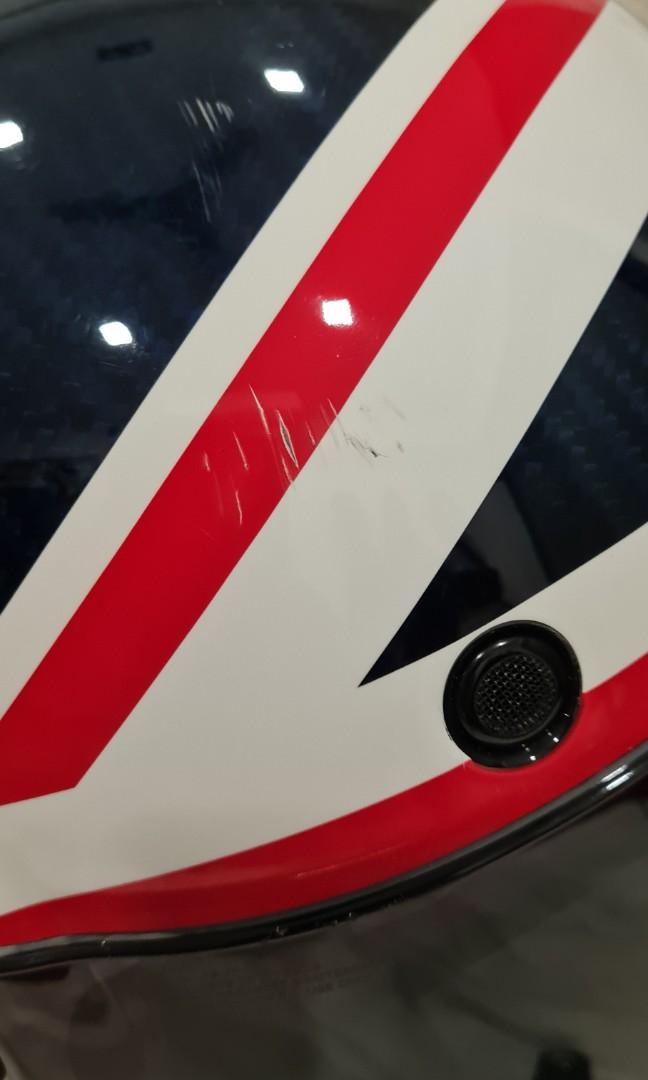 Full Carbon Bell Union Jack, Motorcycles, Motorcycle Accessories on ...