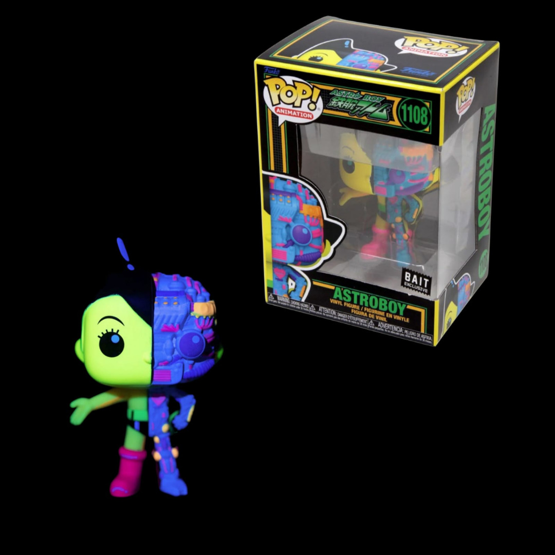 Funko Pop! Animation: Astro Boy Blacklight (Bait Exclusive), Hobbies ...