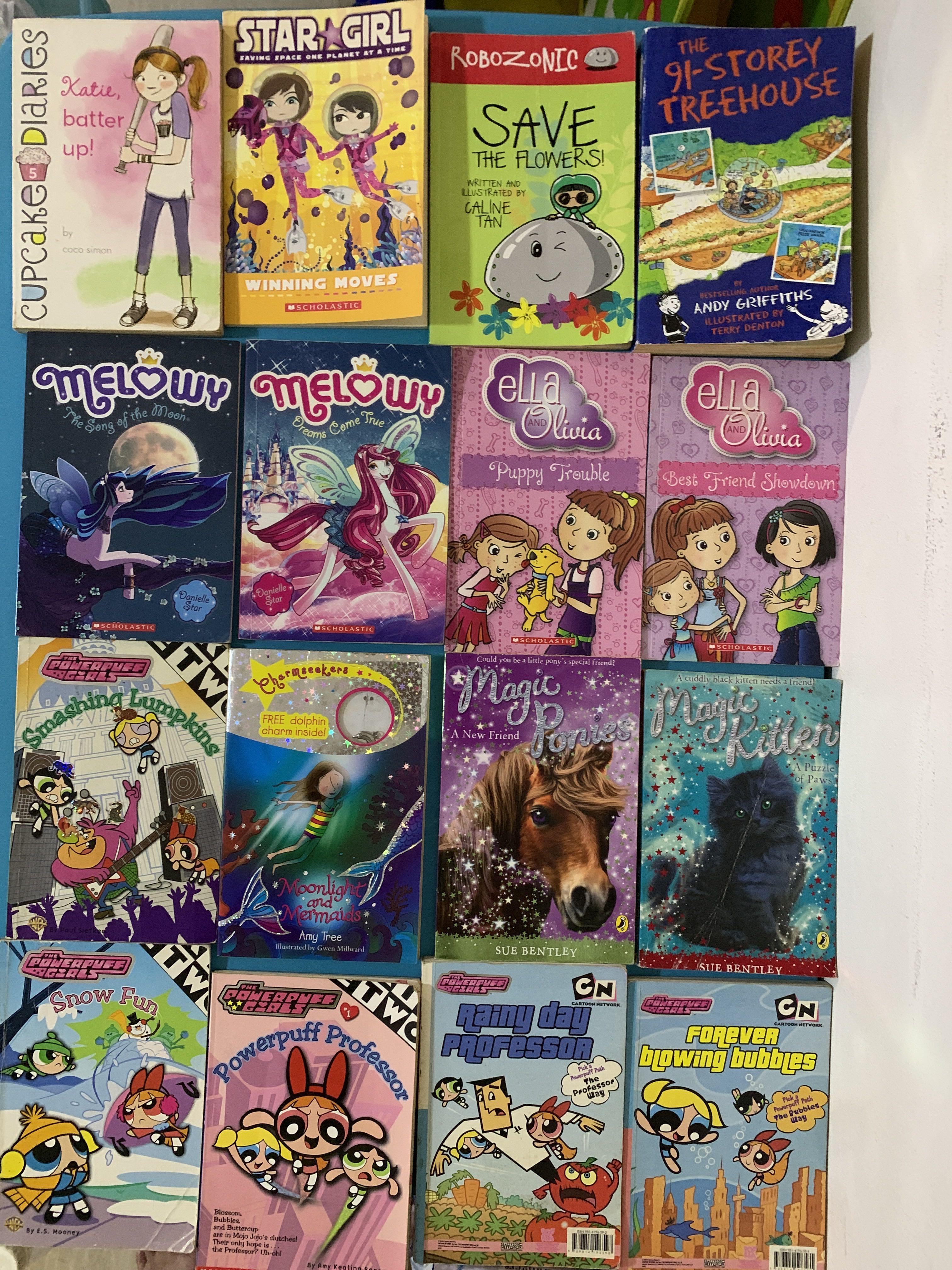 Girl Children's Books:robozonic, cupcake diaries, charmseekers, 91 ...