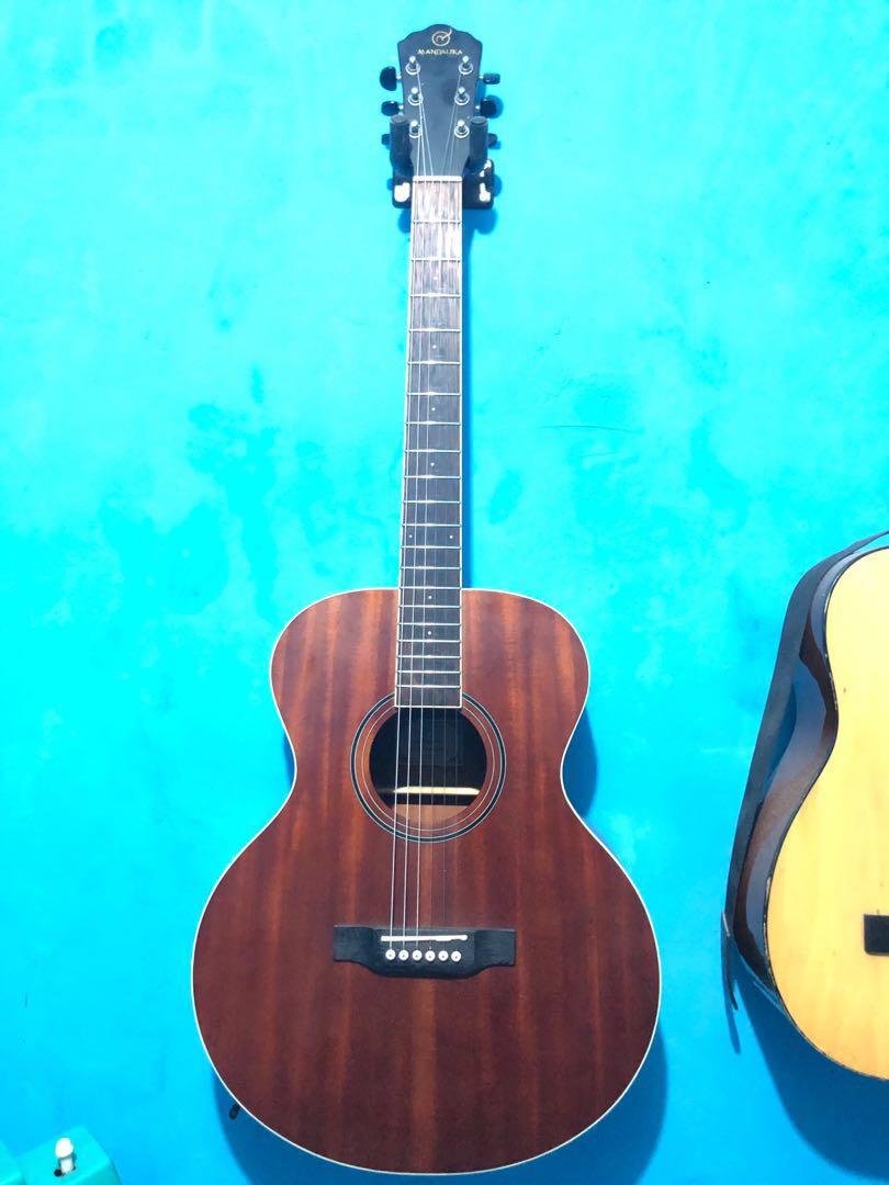 Gitar akustik elektrik Mandalika preamp Fishman, Musik & Media, Alat di ...