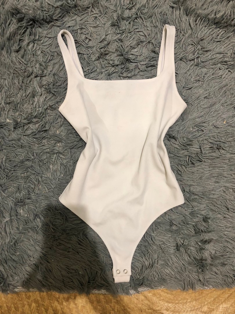 Gray one piece swimsuit, Women's Fashion, Swimwear, Bikinis & Swimsuits ...