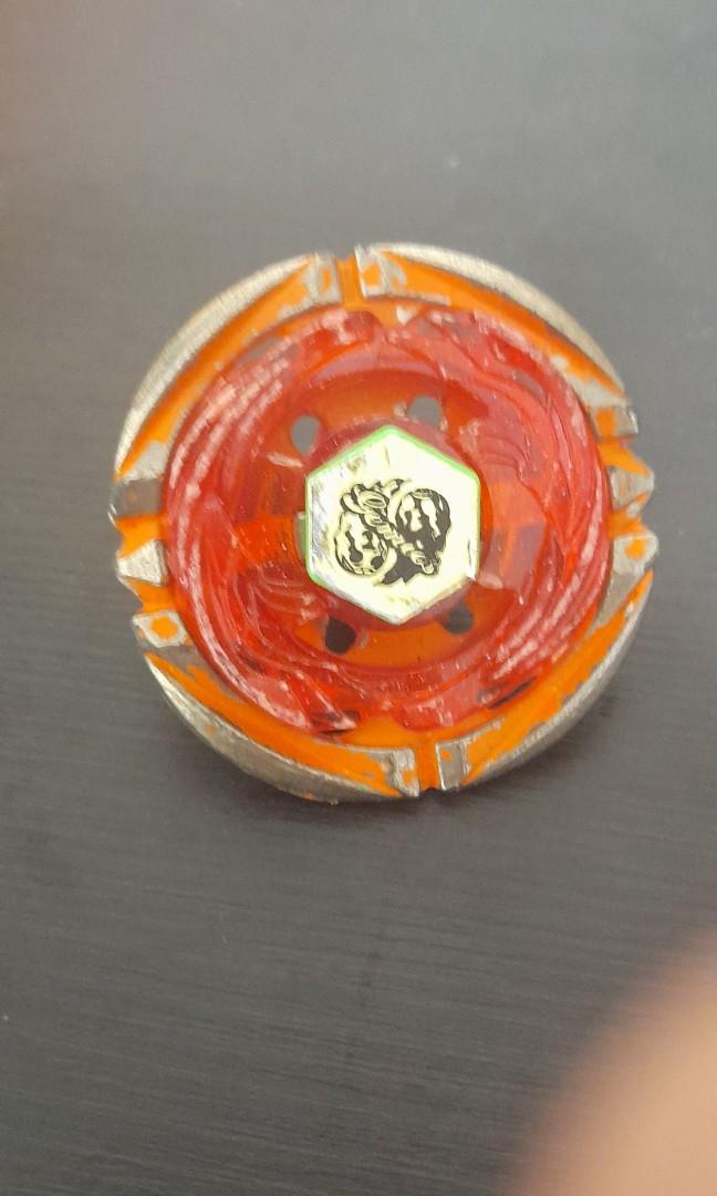 [Hasbro Exclusive] Red Painted Metal Flame Gemini Beyblade, Hobbies ...