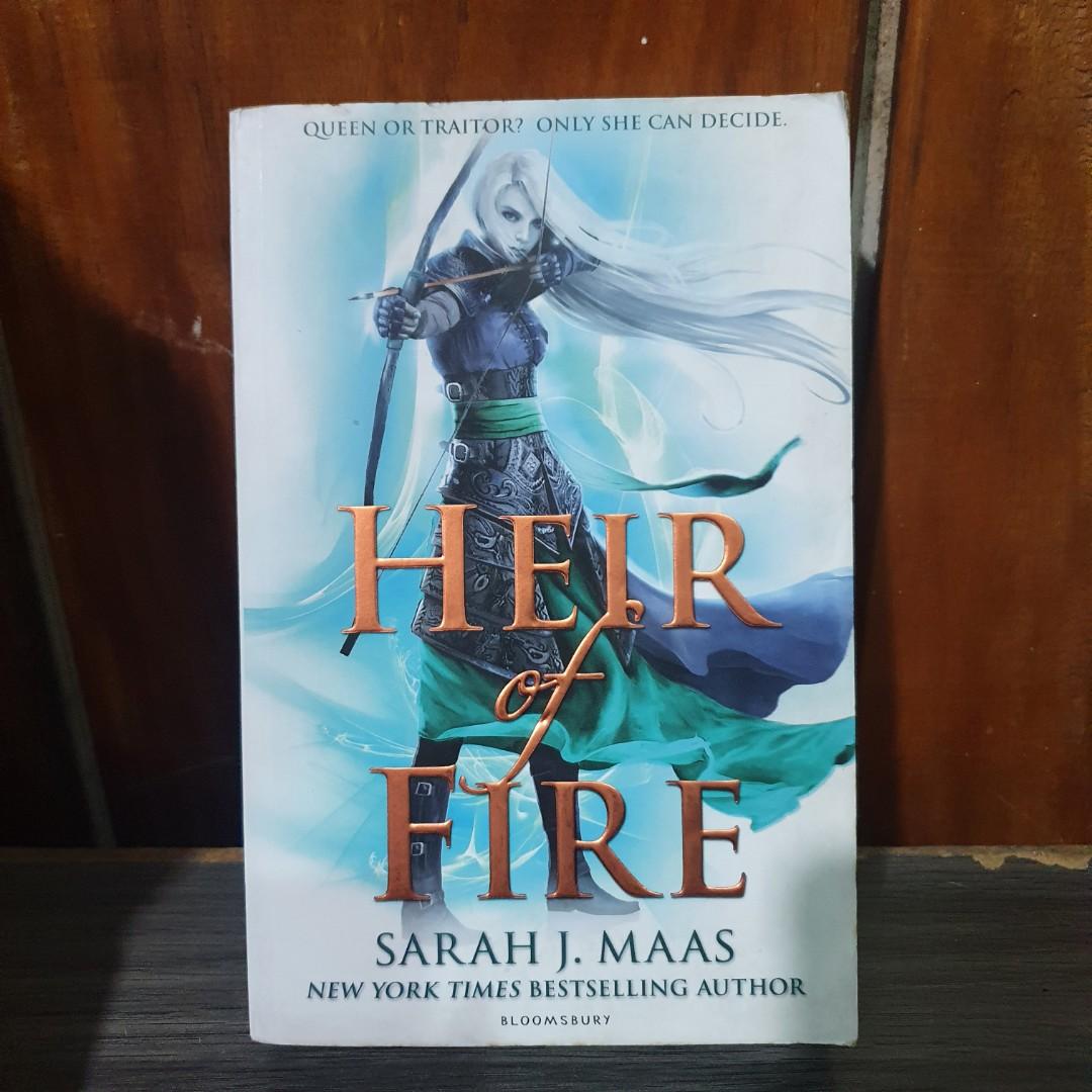 Heir Of Fire By Sarah J Maas Throne Of Glass Hobbies And Toys Books