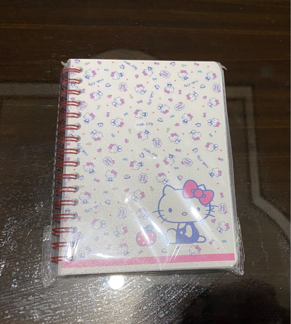 Hello Kitty notebook w/ pvc cover, Hobbies & Toys, Stationary & Craft ...