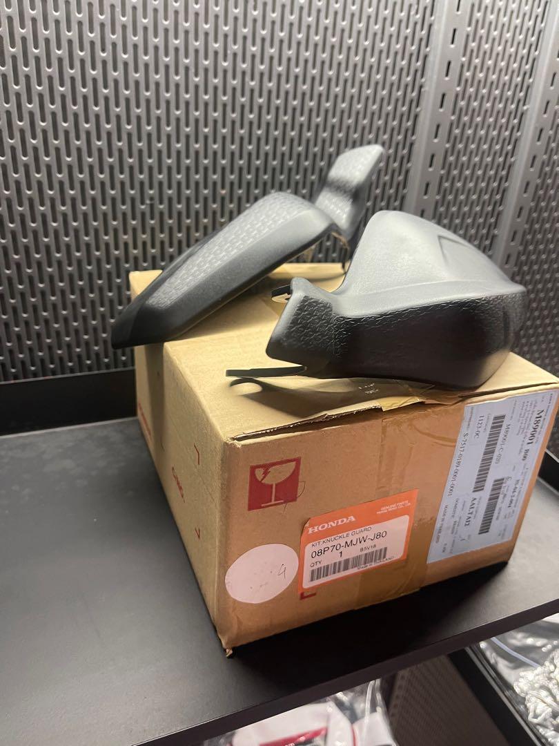 Honda genuine knuckle guard, Motorcycles, Motorcycle Accessories on ...
