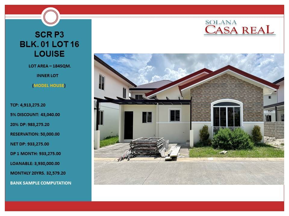 House &Lot in Solana Casa Real Bacolor Pampanga Ready For Occupancy ...