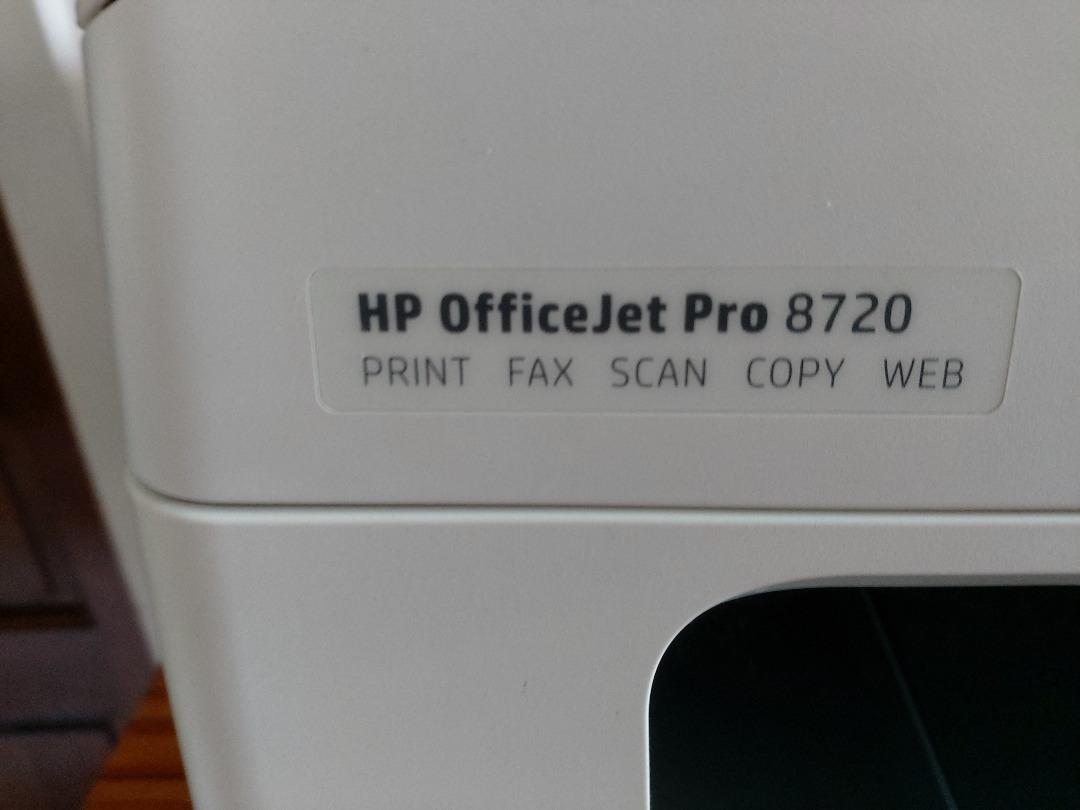 HP OfficeJet Pro 8720 Printer inkjet Spare Parts, Computers & Tech ...